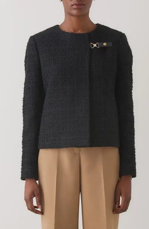 LK BENNETT Arden Tweed Jacket