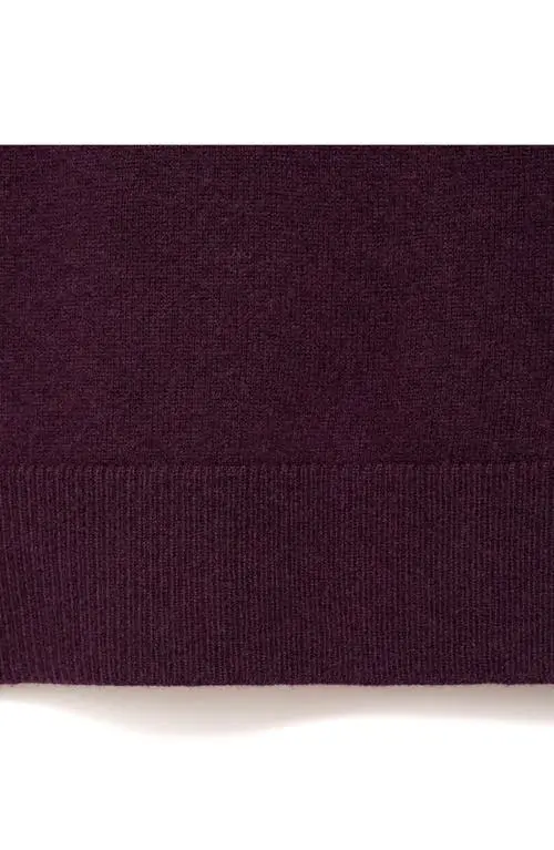Mango Wool And Cashmere Mock Neck Sweater