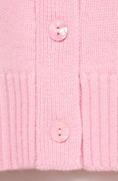Mango Wool And Cashmere Cardigan - Pink