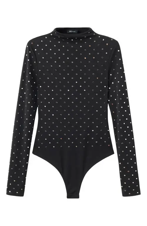 Mango Crystal Embellished Bodysuit