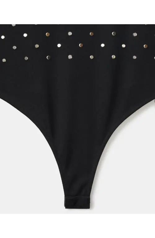 Mango Crystal Embellished Bodysuit