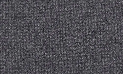 Mango Selection Cashmere Beanie - Medium Heather Grey