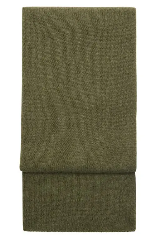 Mango Selection Cashmere Scarf - Medium Green