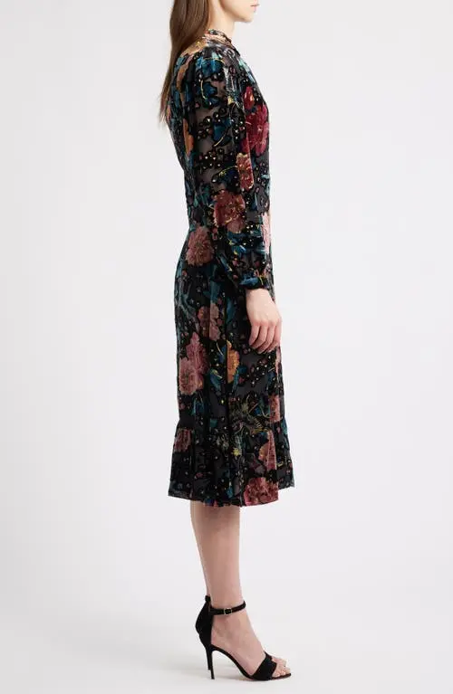 flare gown dress Black FLARE GOWN main image 0