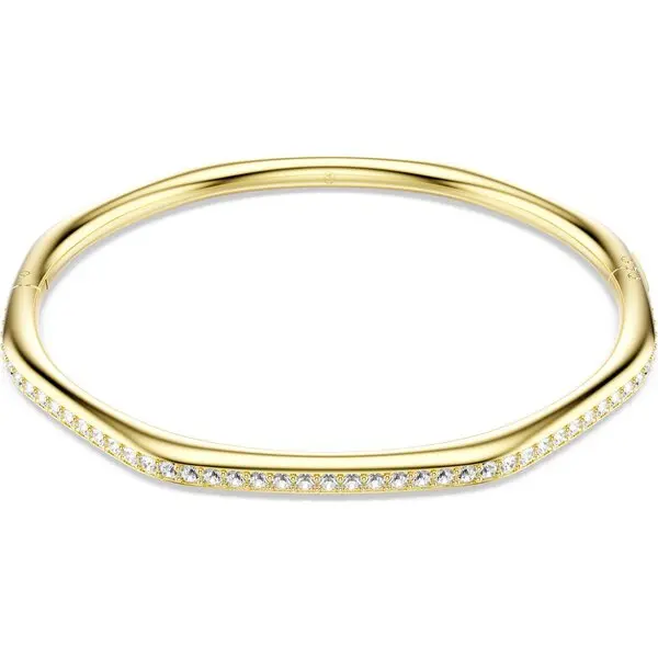 SWAROVSKI Dextera Crystal Bangle - Gold