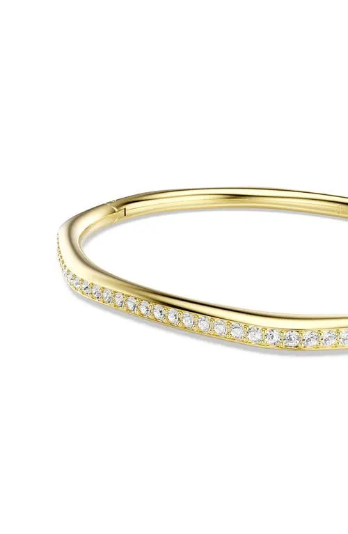 SWAROVSKI Dextera Crystal Bangle - Gold
