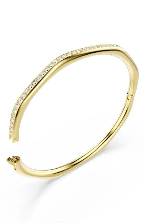 SWAROVSKI Dextera Crystal Bangle - Gold