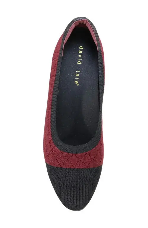 DAVID TATE Carla Pumps - Red/black
