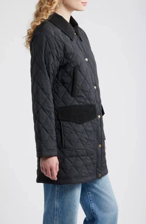 Pendleton Sun River Quilted Field Coat - Black