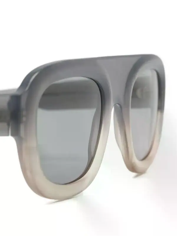 ANDY WAWA Ombré-effect Rectangle-frame Sunglasses