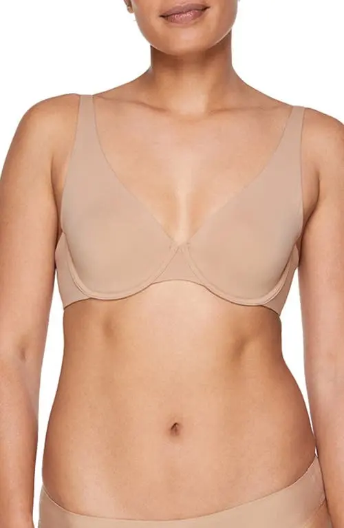 THIRDLOVE 24/7® Classic Second Skin Unlined Underwire Bra - Taupe