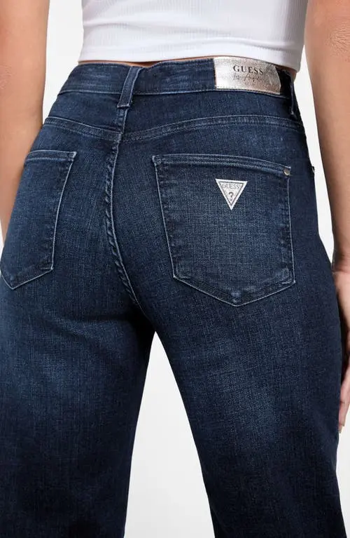 Guess Mid-rise Straight Leg Jeans