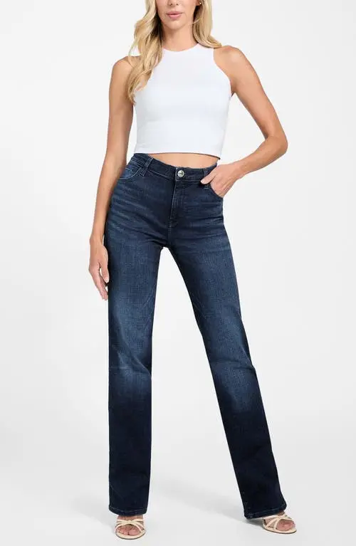 Guess Mid-rise Straight Leg Jeans