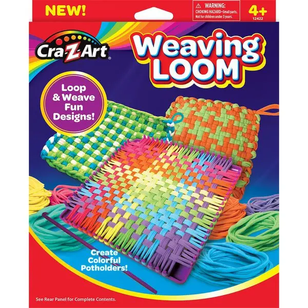 CRA-Z-ART Weaving Loom Craft Kit - Multicolored
