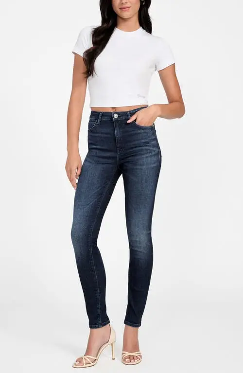 Guess 1981 High Waist Ankle Skinny Jeans - Nof4-open