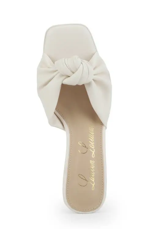 LAUREN LORRAINE High-heel Mule - Ivory