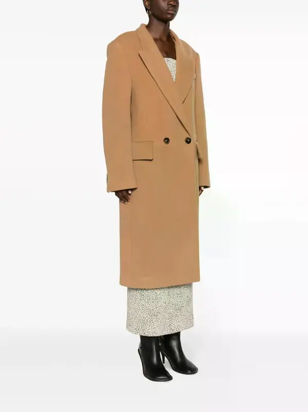 Stella McCartney Wool Double-breasted Coat