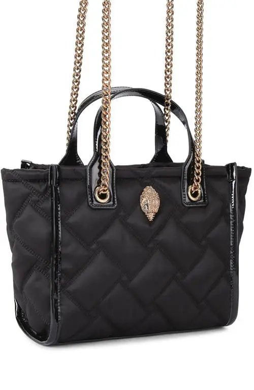 Kurt Geiger Small Hoxton Quilted Shopper Bag