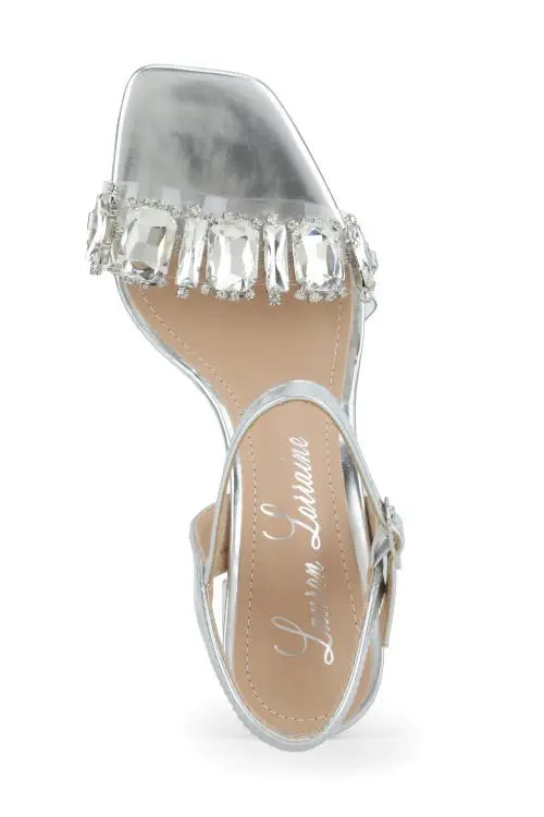 LAUREN LORRAINE Blanch Sandals - Silver