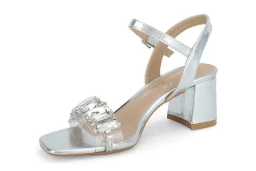 LAUREN LORRAINE Blanch Sandals - Silver
