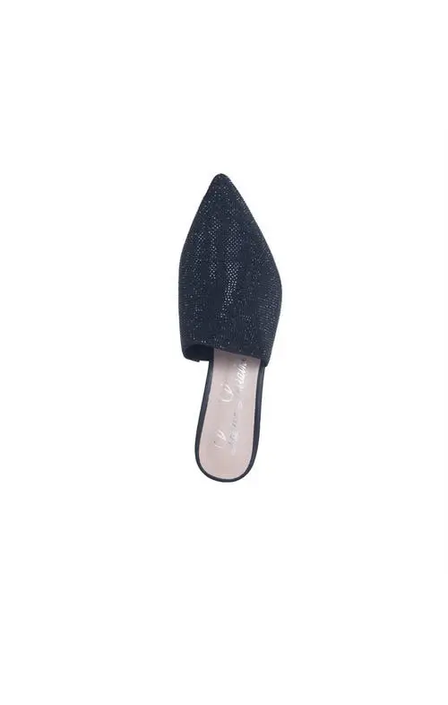 LAUREN LORRAINE Alexis Rhinestone Slip-ons