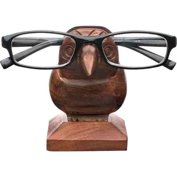 MATR BOOMIE Sparrow Eyeglass Holder Stand - Brown