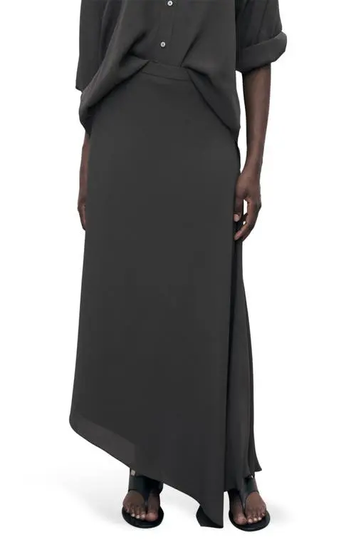 Mango Asymmetric Maxi Skirt