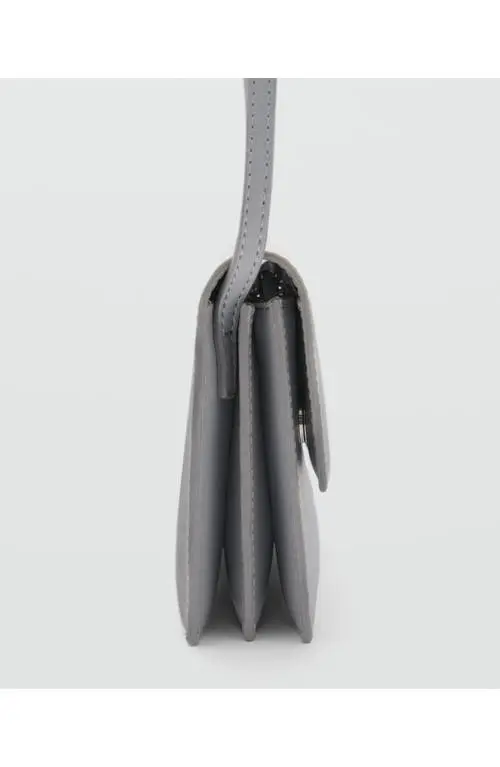 Mango Faux Leather Crossbody Bag