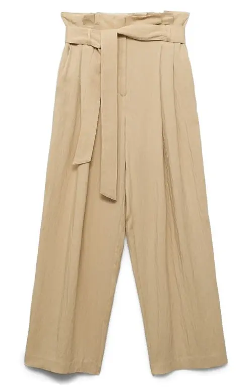 Mango Paperbag Trousers