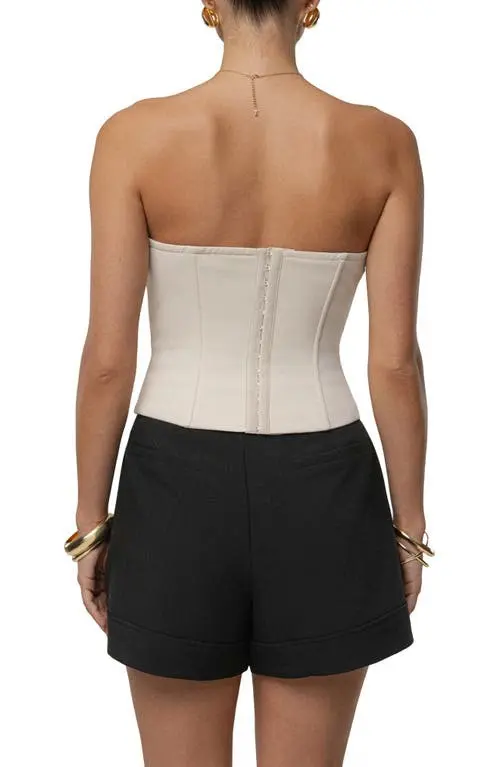 JLUXLABEL Strapless Corset Top