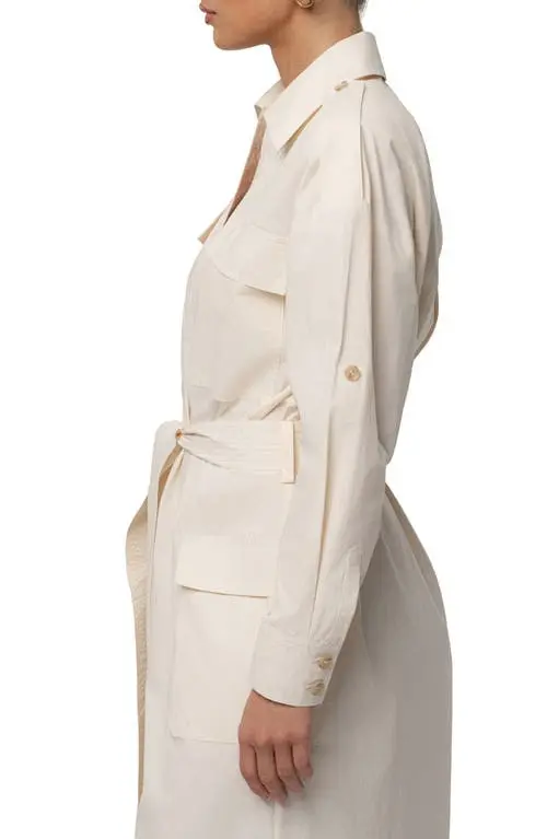 JLUXLABEL Harbor Shore Maxi Shirtdress