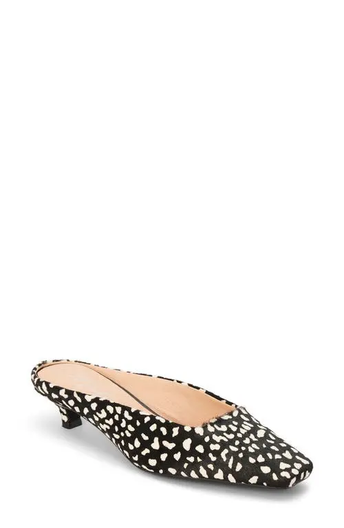Matisse Kitten Heel Mule - Black Multi