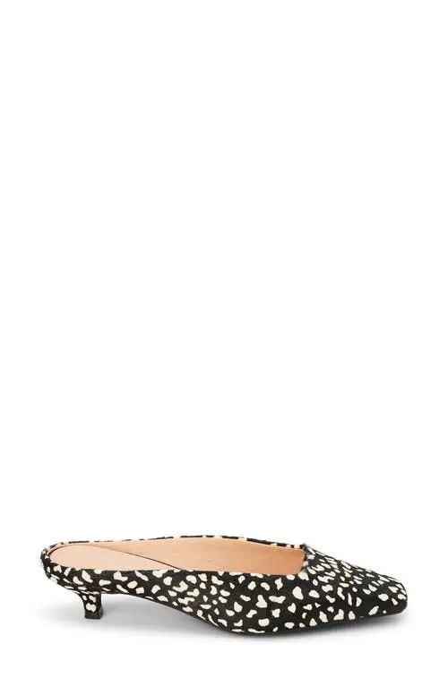 Matisse Kitten Heel Mule - Black Multi