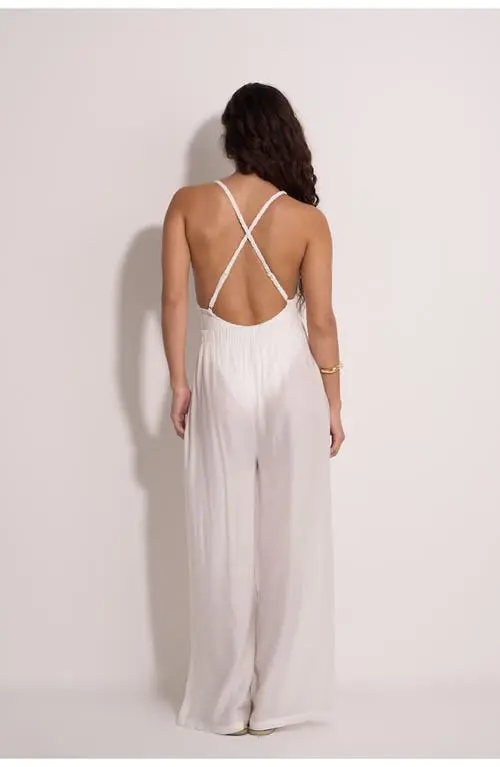 GOTTEX Satin Shore High Waist Beach Pant