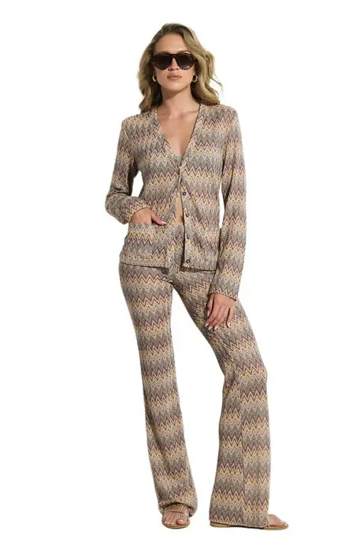GOTTEX Desert Mirage Victoria Beach Cardigan - Multi-green