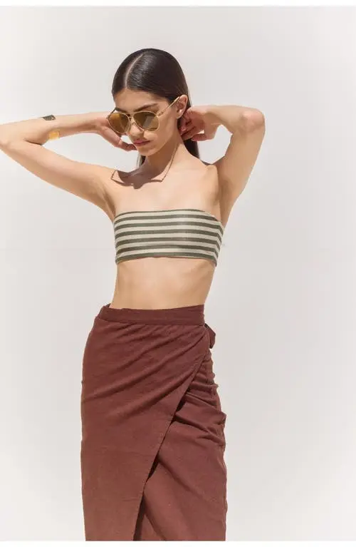 GOTTEX Terra Sarong Style Wrap Skirt Cover-up