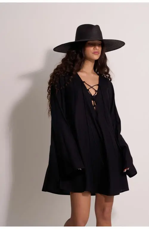 GOTTEX Mist & Sand Mini Dress Cover-up