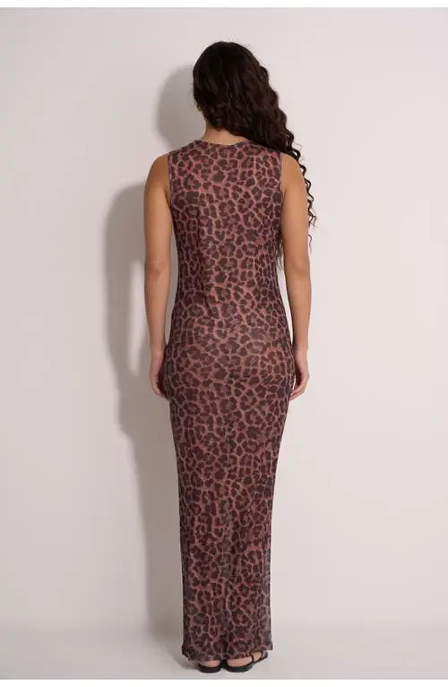 GOTTEX Wild Mesh Sleeveless Dress Cover-up
