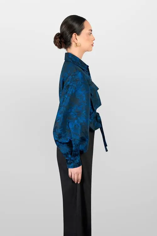 LAURA APARICIO Jacquard Jacket