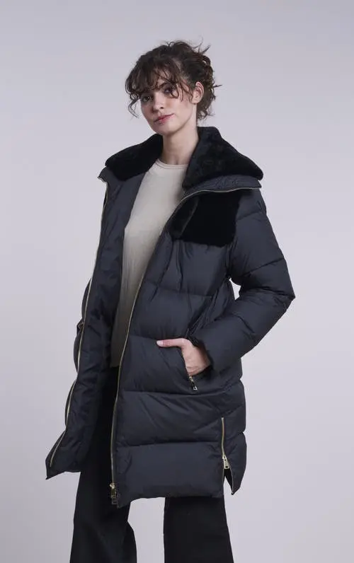 BLUE DUCK Zip-up Down Coat