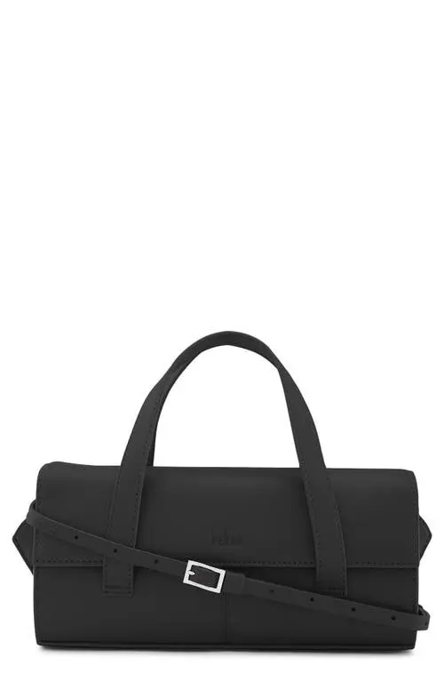 BEHNO Mini Michelle Nappa Leather Crossbody Bag - Black