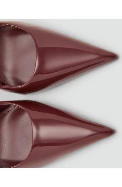 Mango Pointed Toe Slingback Pumps