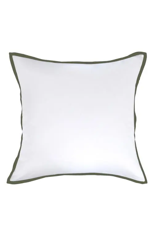 POM POM AT HOME Langston Sateen Pillow Sham - Moss