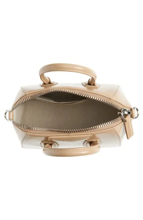 Givenchy Mini Antigona Leather Satchel - Sand