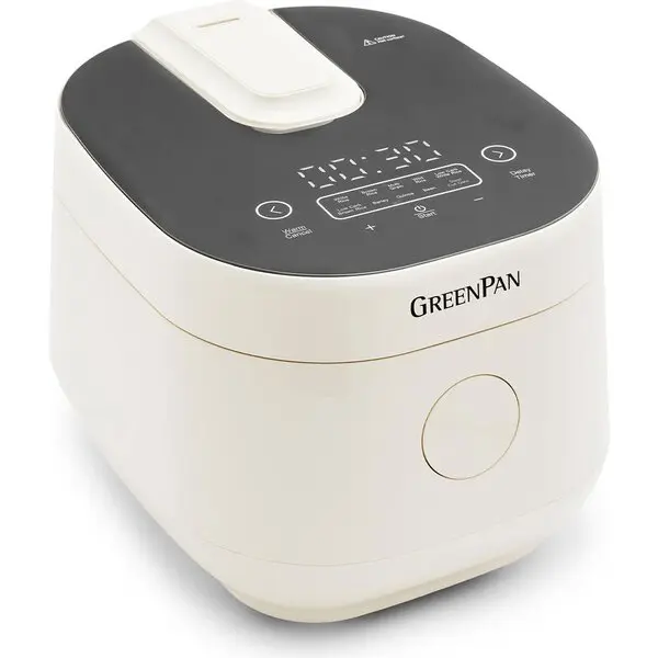GREENPAN Bistro Carb Reducing Rice Cooker - Cloud Cream