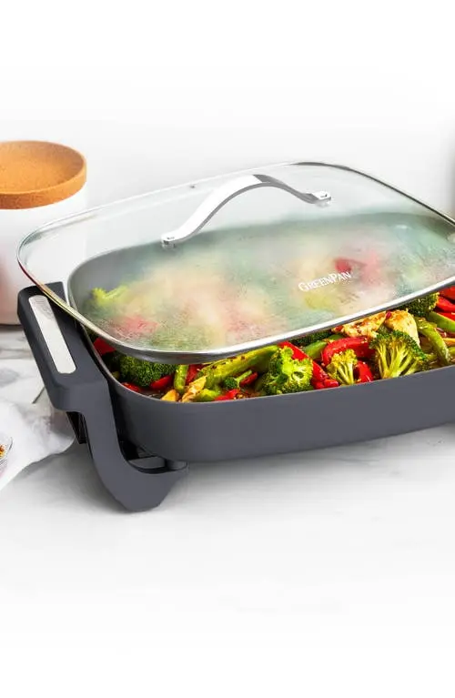 GREENPAN Advanced Electric 7-quart Skillet - Graphite