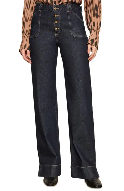 Sanctuary Elara Slim Wide Leg Jeans