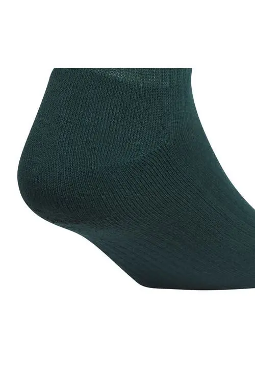Adidas Assorted Trefoil Performance Crew Socks 3 Pack - Green Ivy/white/night Indigo