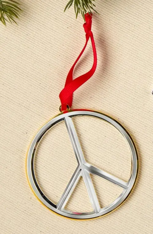 NAMBE Peace Sign Ornament