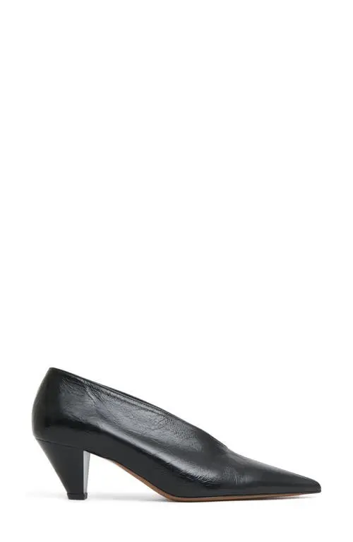 MANSUR GAVRIEL Kiki Pointed Toe Pump - Black